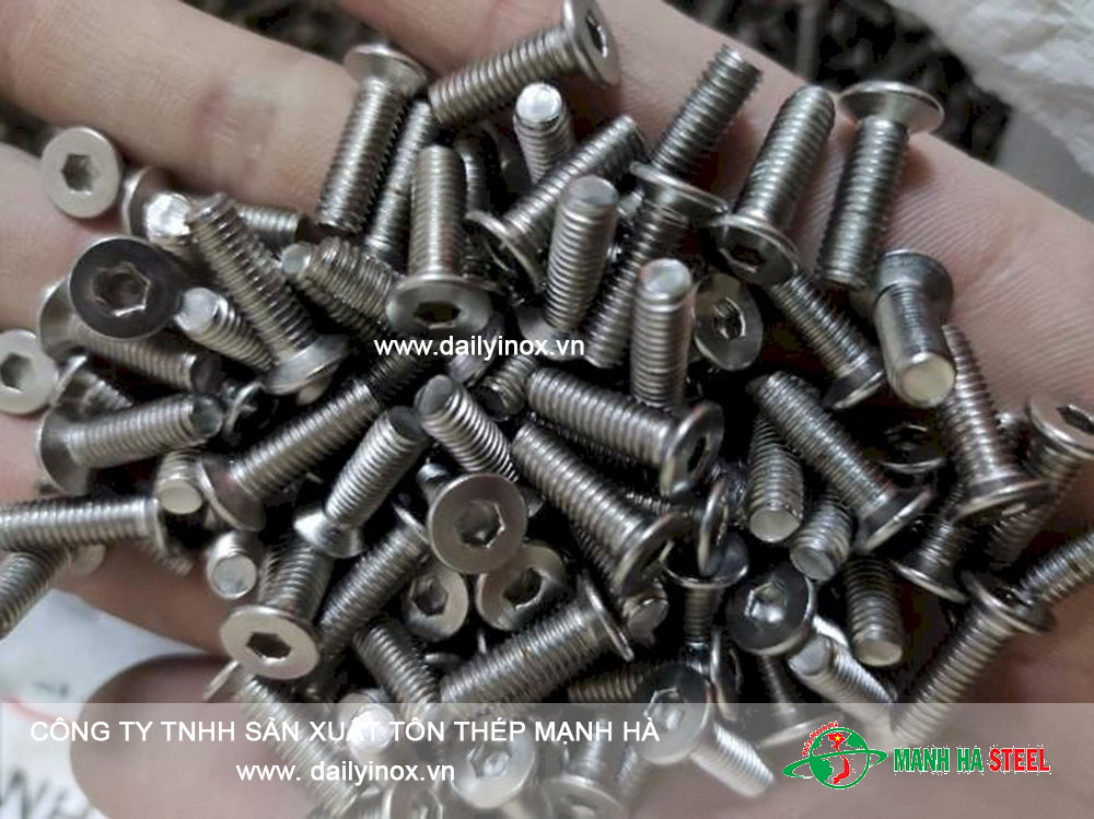 Êcu liền long đen inox 304 - Đại lý inox Mạnh Hà